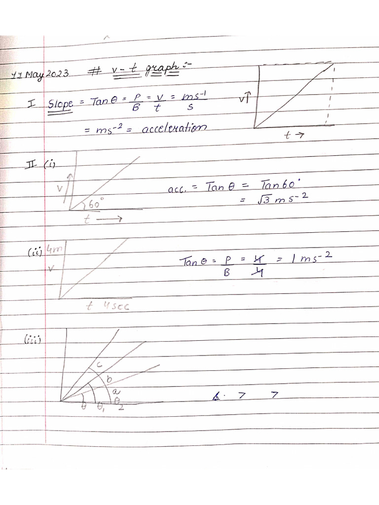 Part 2 Kinematics Physics 11th | PDF