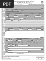 Wzór Formularza Planu Lotu / Model Flight Plan Form | PDF