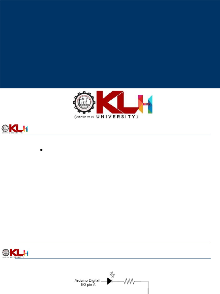 Experiment 1 LED Blinking | PDF