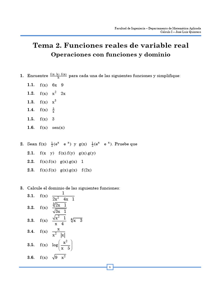 Guía - Tema 2 | PDF | Matemática Elemental | Lógica matemática