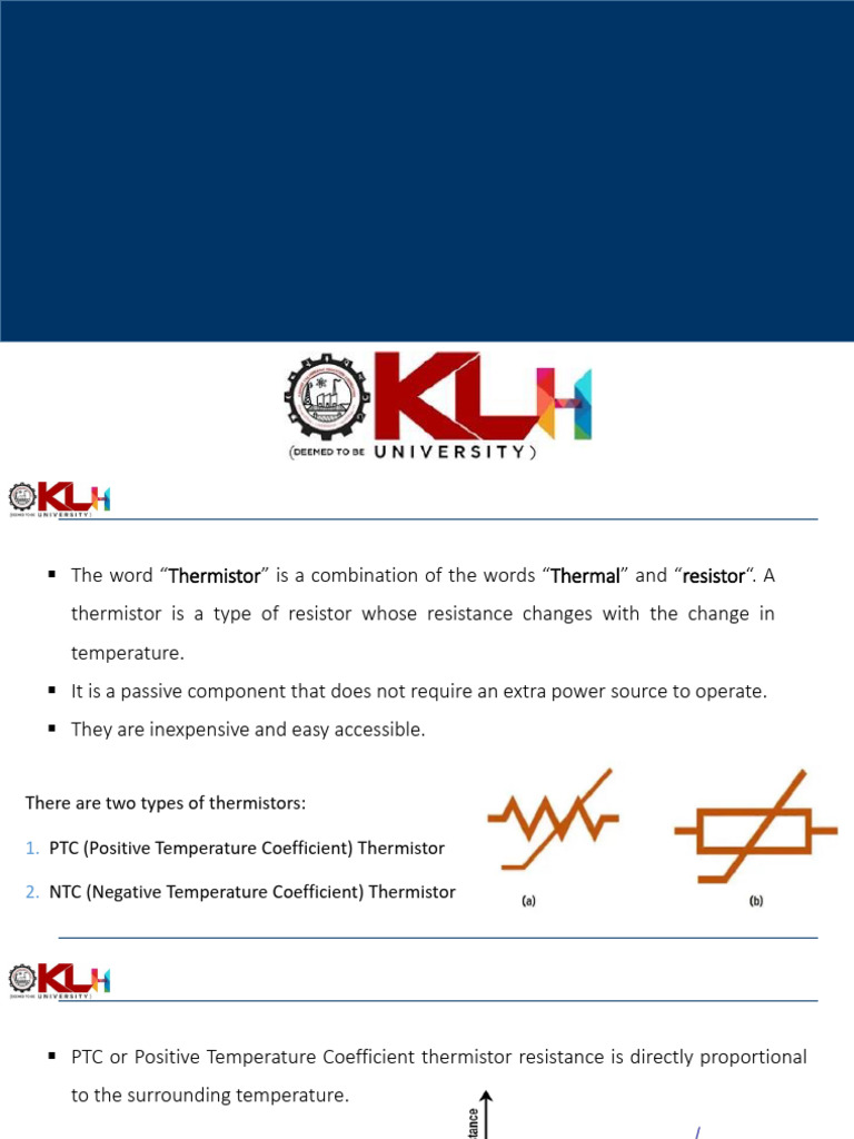 Experiment 4 Thermistor | PDF | Electrical Resistance And Conductance ...