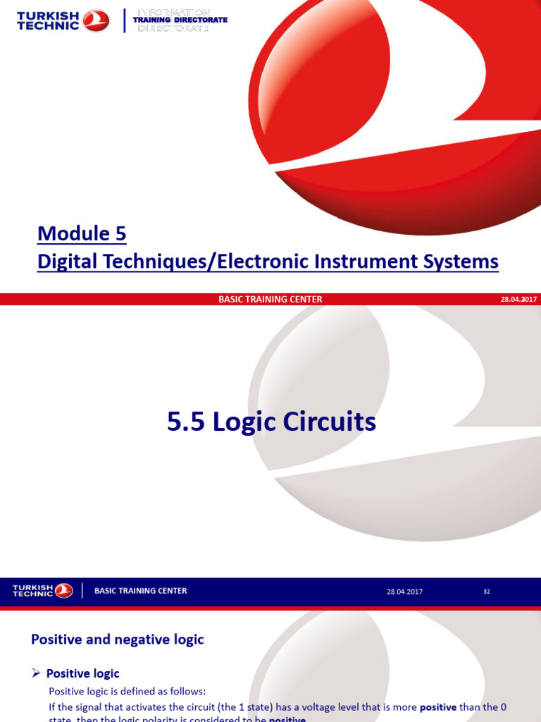 Modul 5 5 Sunum Pdf Logic Gate Electricity