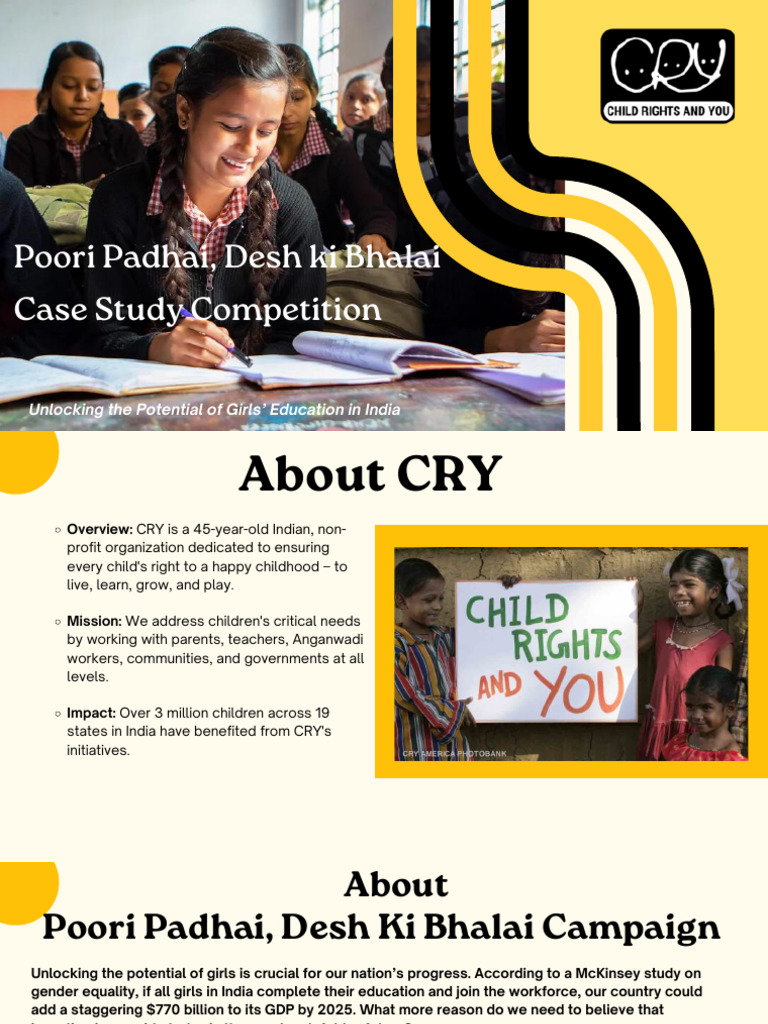 CRY - Detailed Info On Case Study Competition - PPTX - 20240827 ...