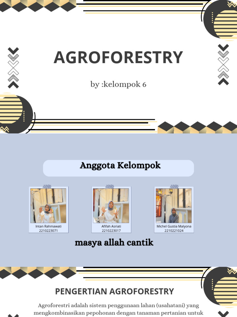 AGROFORESTRY | PDF