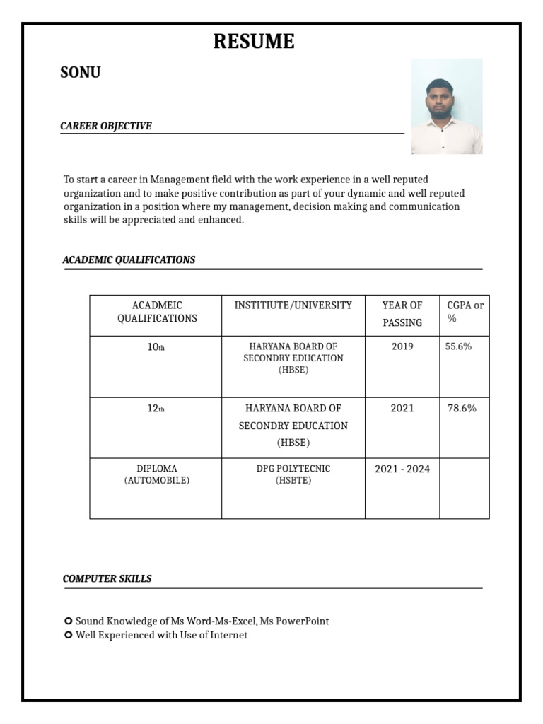 sonu gupta cv 1 | PDF
