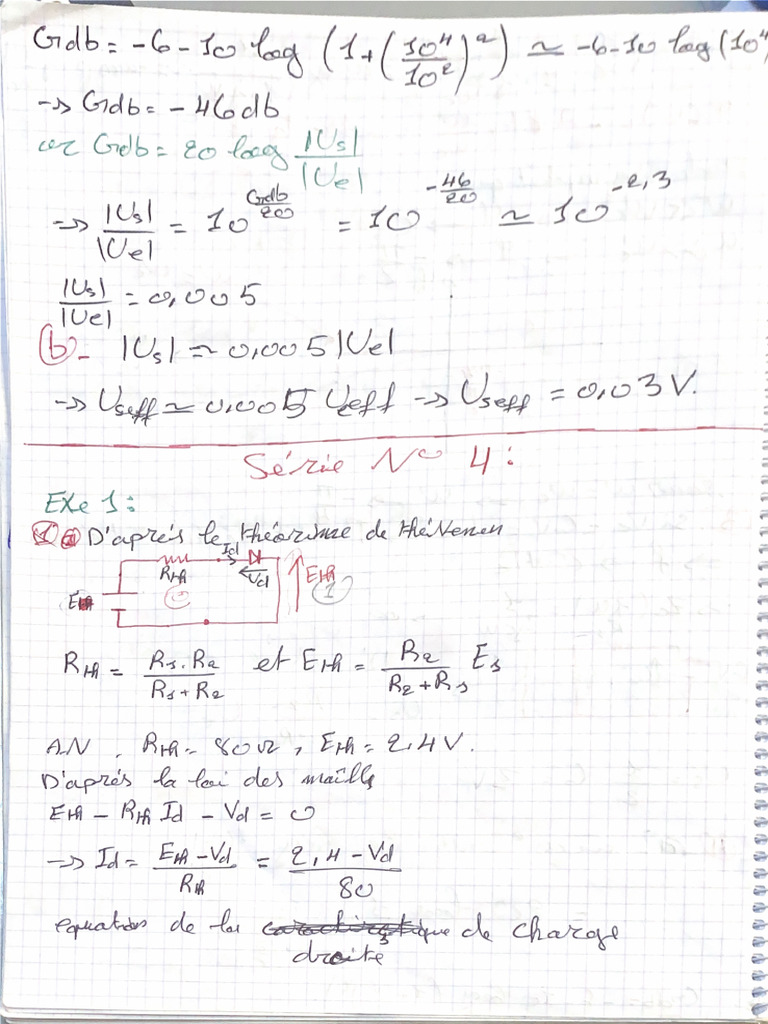 Solution td4 Circuit | PDF