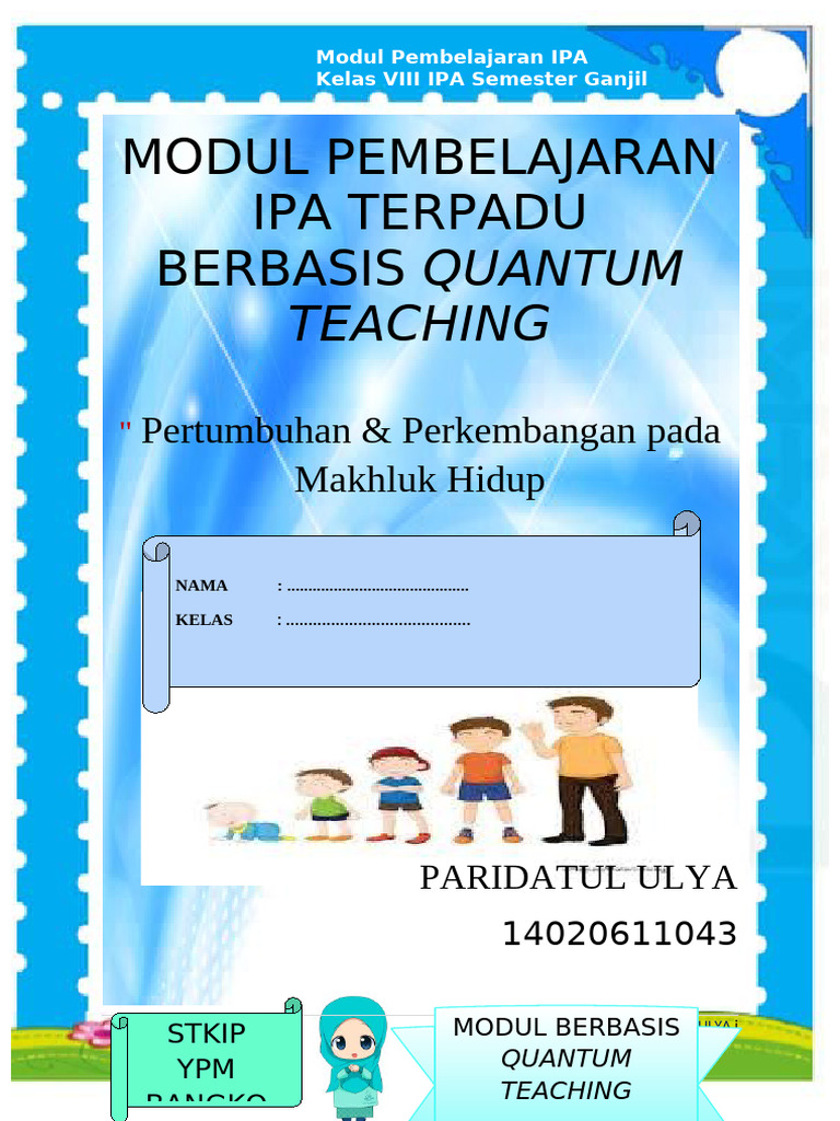 modul pembelajaran ipa terpadu | PDF