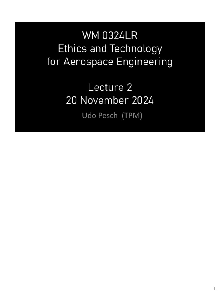 Lecture 2 | PDF | Utilitarianism | Virtue Ethics