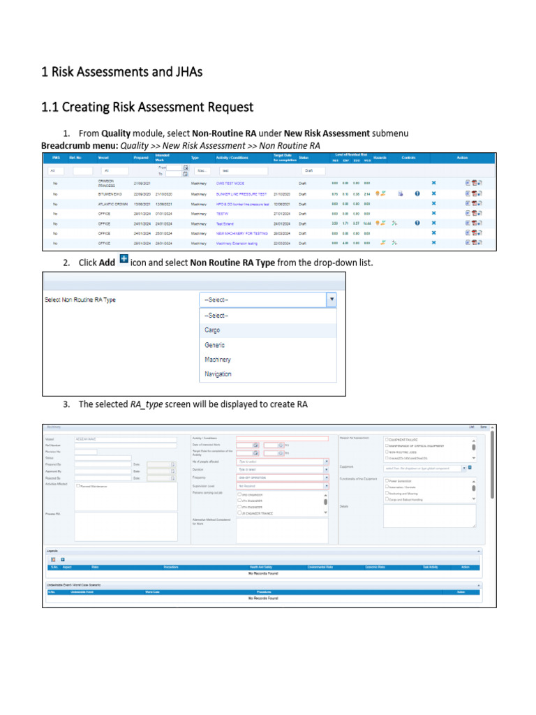 11 - Risk Assessments and JHAs | PDF | Occupational Safety And Health ...