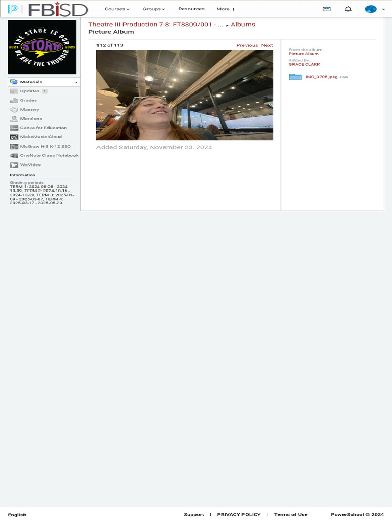 Picture Album Schoology | PDF