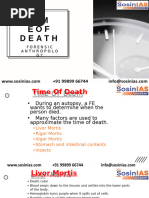 Pallor Mortis: 4 Stage of Death | PDF | Physiology | Death