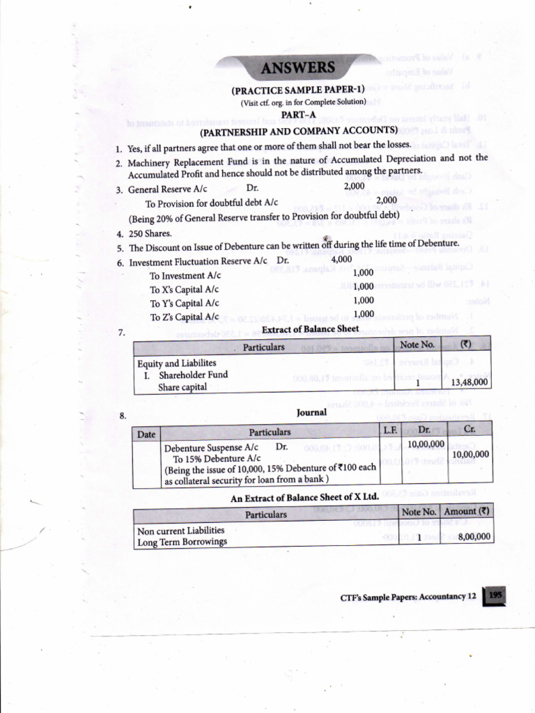 PRACTICE SAMPLE Paper001 sol | PDF
