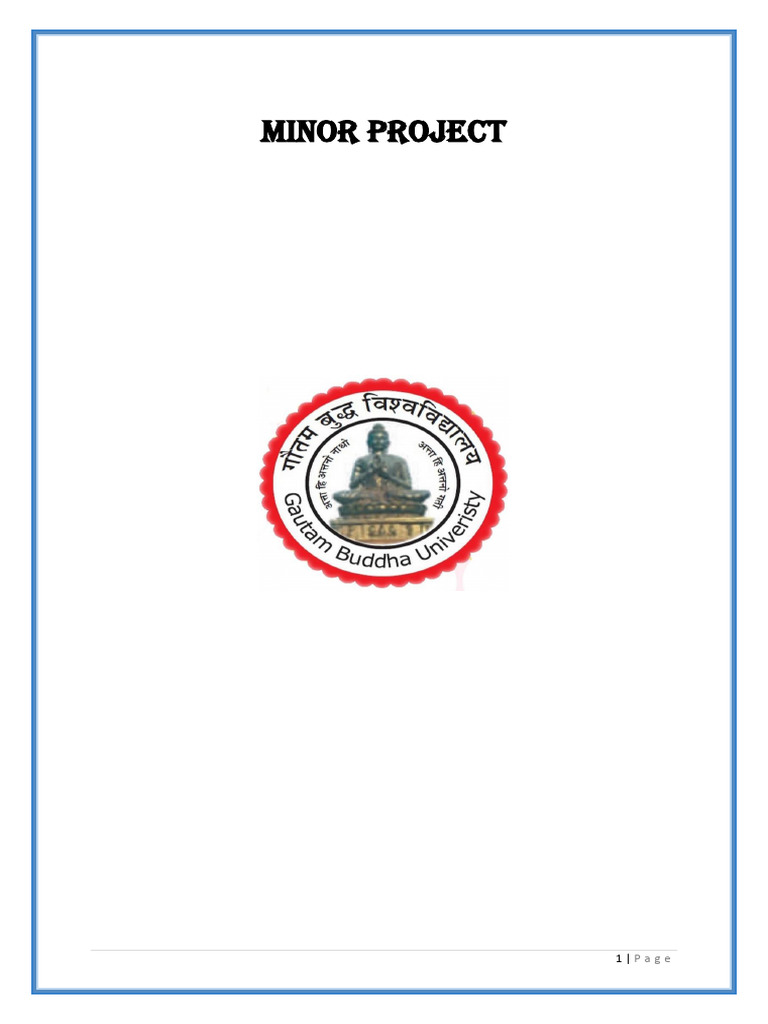 Minor - Project - Docx.jpg - 1 - (1) (1) (AutoRecovered) LAST PRINT | PDF | Mean Squared Error ...