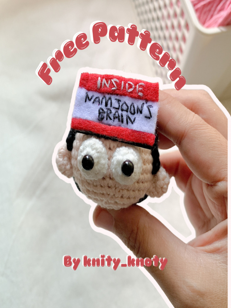 Inside Namjoon Brain Amigurumi Pattern_ by knity_knoty | PDF