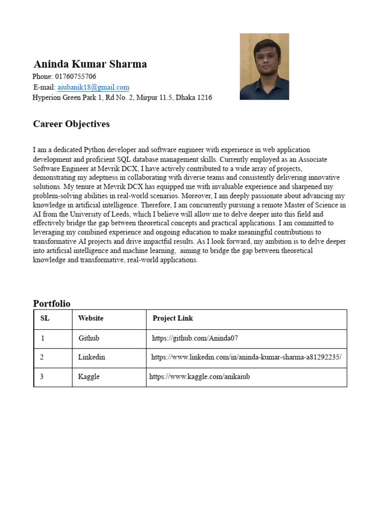 CV-ML (1) | PDF | Artificial Intelligence | Intelligence (AI) & Semantics