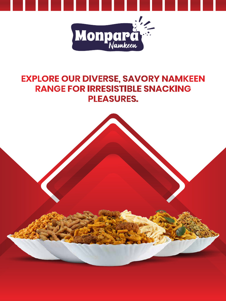 Monpara Namkeen Sample All PG | PDF