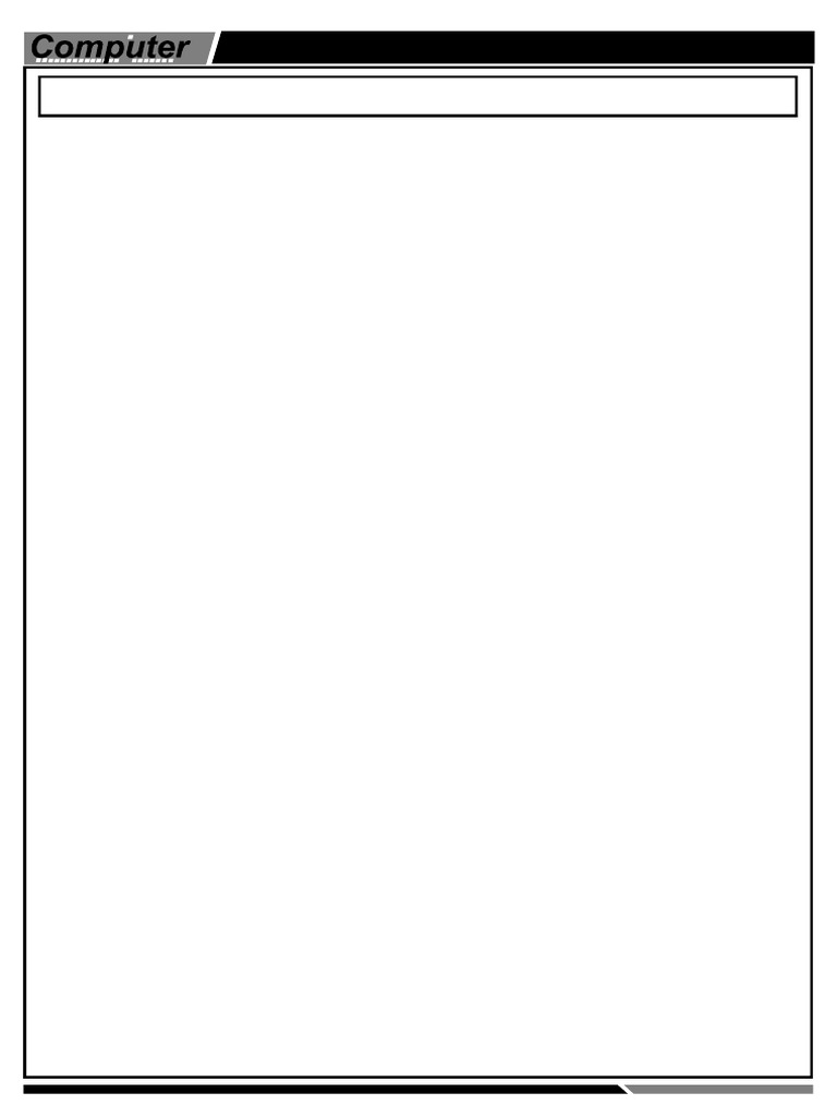 MATERIAL COMPUTER STD 11EM STD 11 CH 1-13 MCQ - 230203 - 195055 | PDF | Typefaces | Computer ...