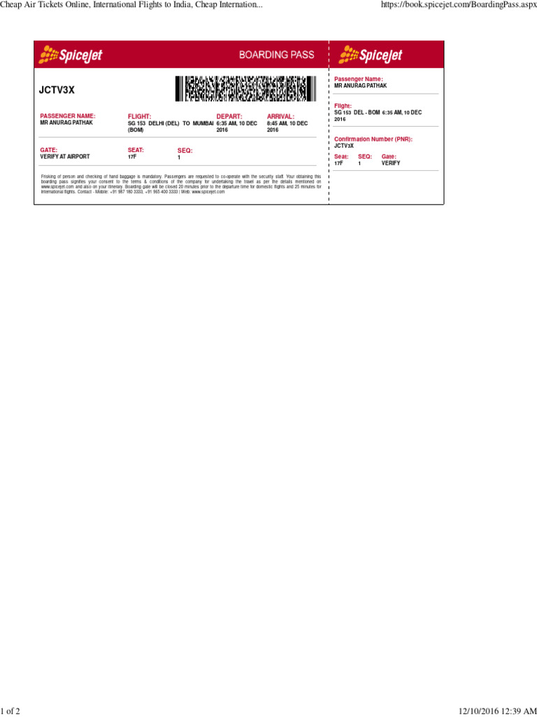Boarding Pass Passenger Name | PDF | Aviation | Transport