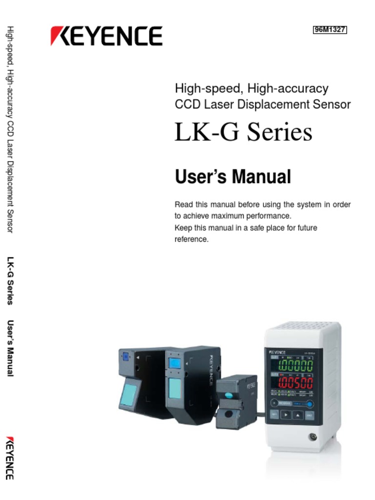 LK-G32 User Manual | PDF | Electrical Connector | Laser