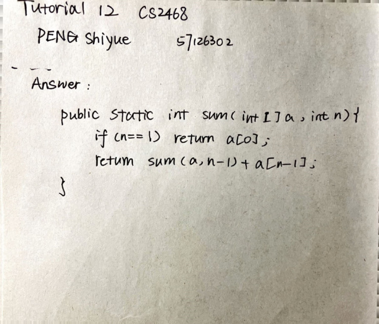 tutorial12 | PDF
