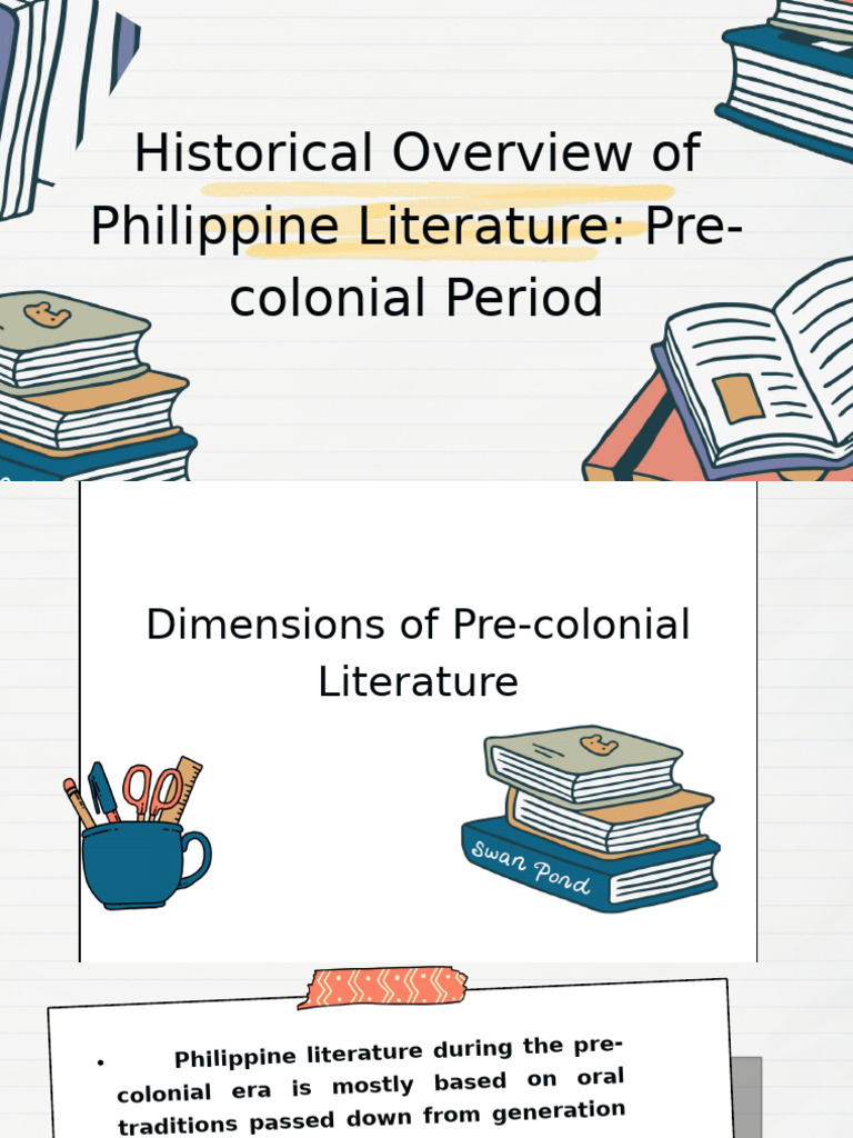 Historical Overview of Philippine Literature - Pre-Colonial Period ...