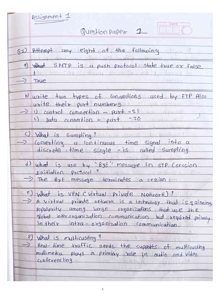 CN Question Paper PDF | PDF