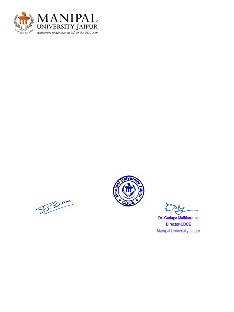 MCA Course Completion Certificate | PDF