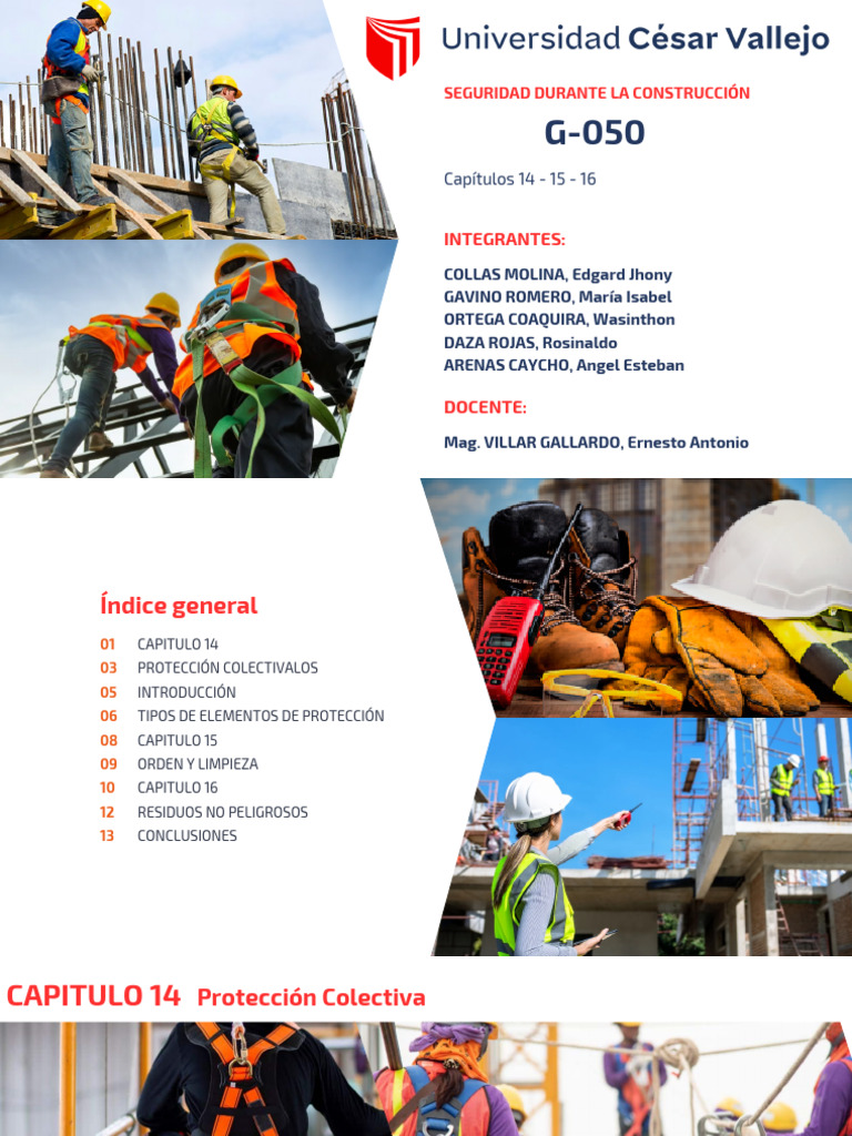 PPTGRUPO 4 Norma Tecnica Peruana G-050 | PDF | Residuos | Reciclaje