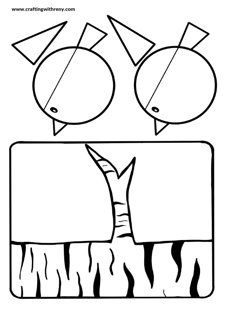 Winter Birds Template | PDF