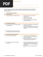 Cambridge Business 9609 Syllabus 2025 | PDF | Marketing | Entrepreneurship