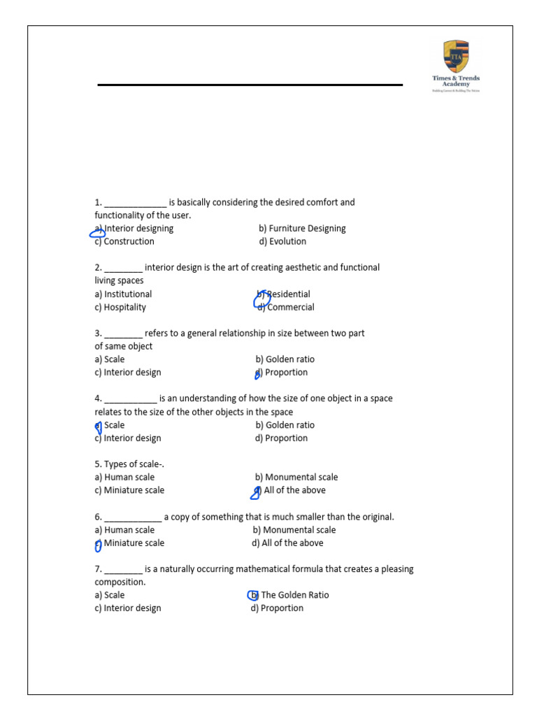 Exam Question Bank - Foundation of Design | PDF | Hue | Color