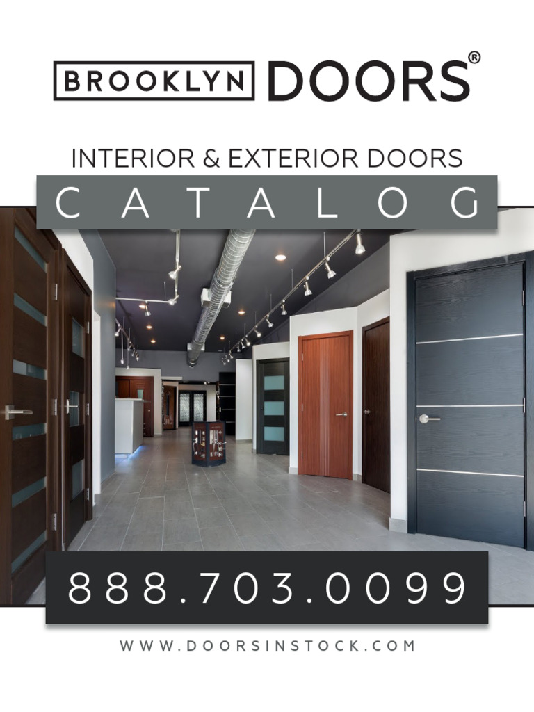 Brooklyn Door Catalog - June 2023 | PDF | Door | Stainless Steel