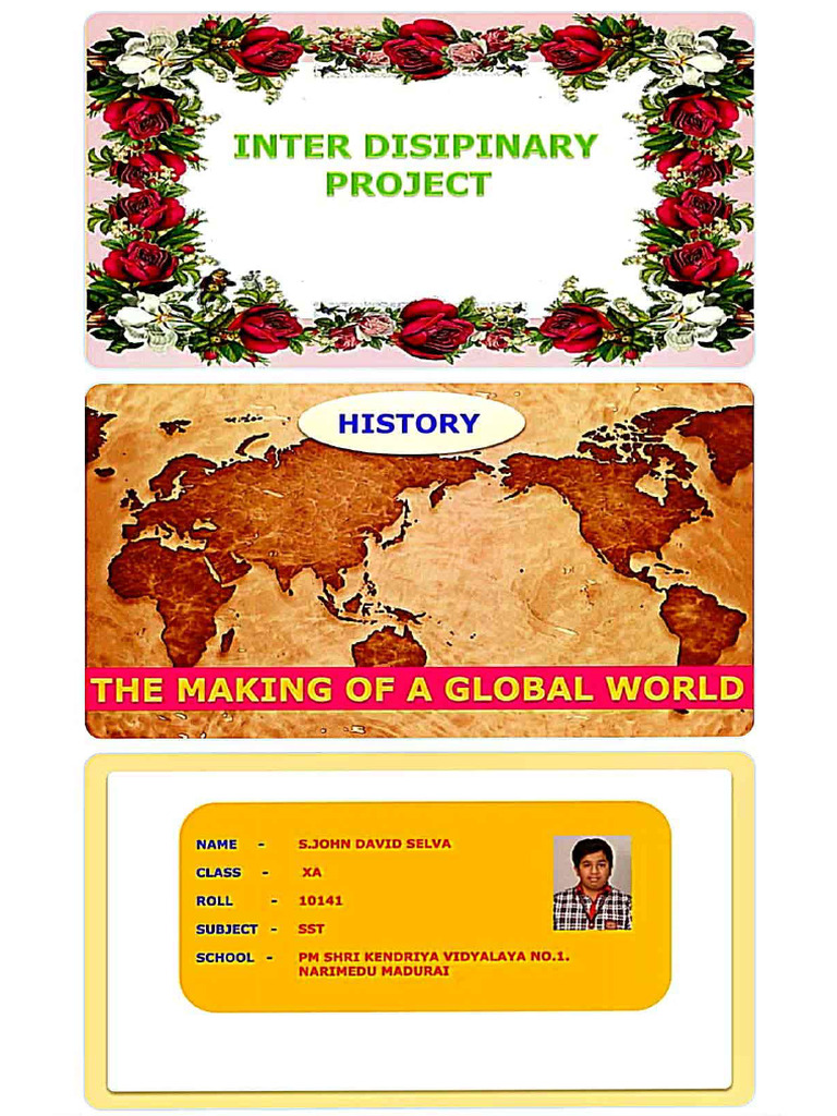Interdisciplinary Project | PDF