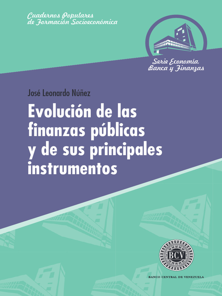 Evolucion de Las Finanzas Publicas | PDF | Estado (política) | Presupuesto