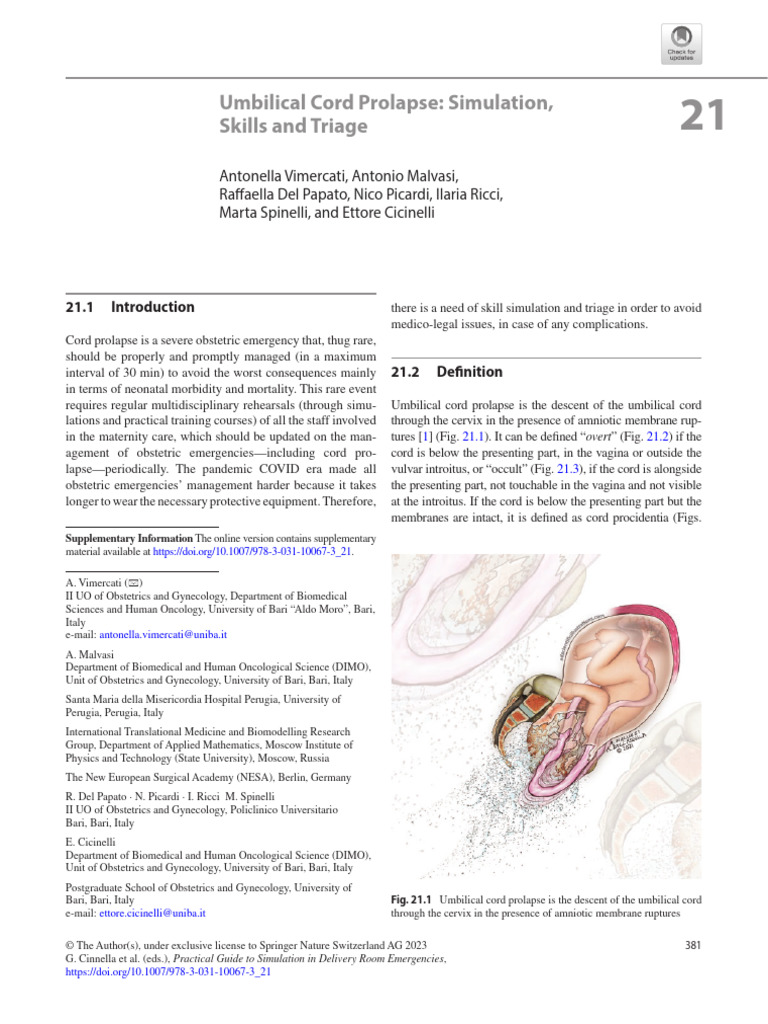 Practical Guide To Simulation in Delivery Room Emergencies | PDF ...