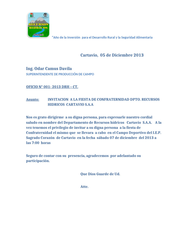 Invitacion de Fiesta II | PDF