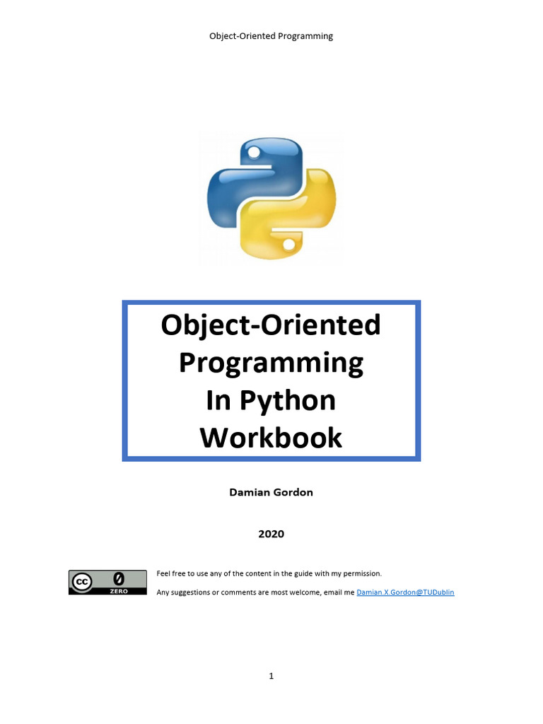 OOP-Workbook | PDF | Class (Computer Programming) | Inheritance (Object ...