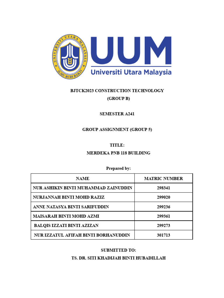 Merdeka PNB 118 Building Analysis | PDF | Concrete | Strength Of Materials