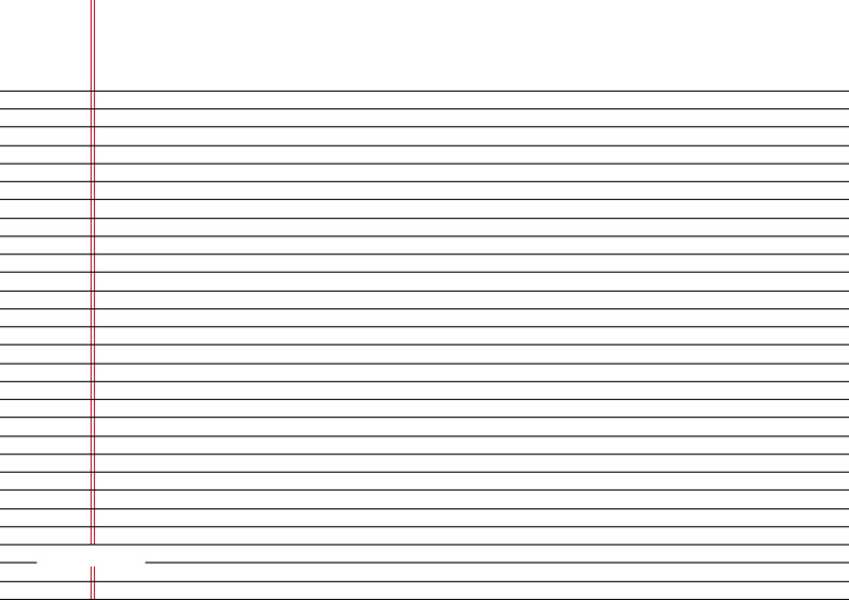 Lined Landscape A4 Narrow | PDF