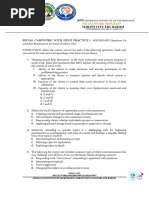 SWP Social Work Assessment Questions | PDF | Cognition | Psychology