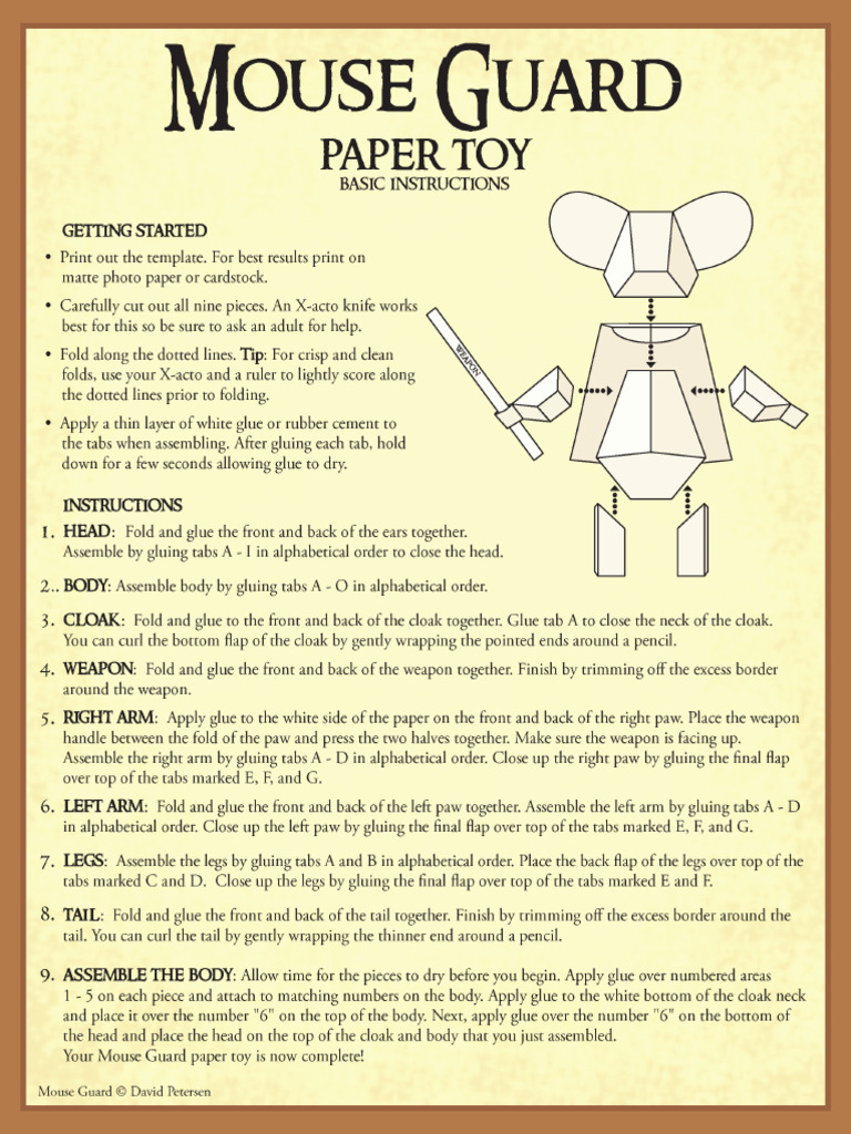 Midnight Paper Toy | PDF