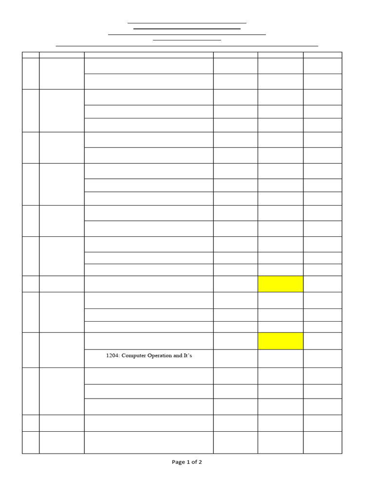 Semester Final Exam Routine Jul Dec 2024 Pdf Economics Economies