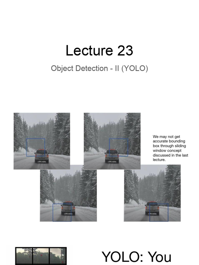 YOLO Object Detection Explained | PDF | Theoretical Computer Science ...