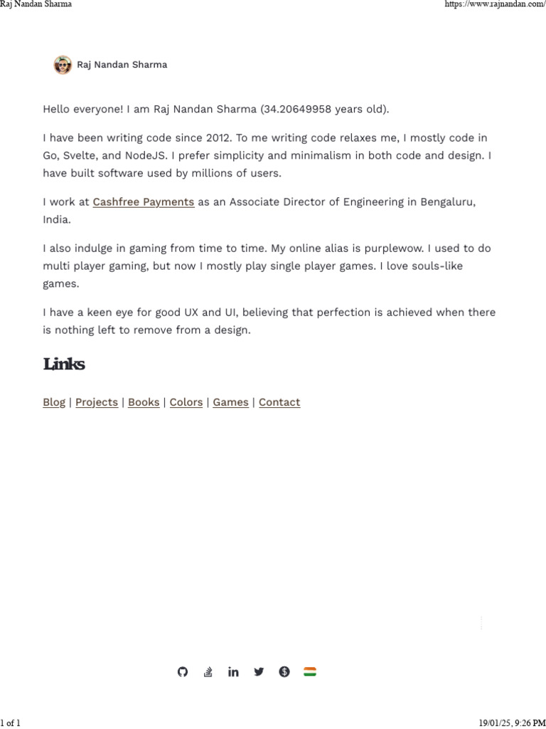 Raj Nandan Sharma 1 | PDF