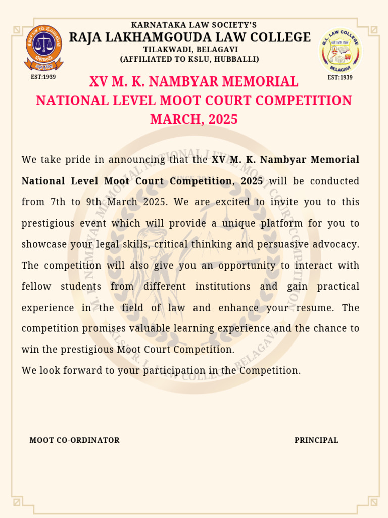 Xv Mkn 2025 Rules | PDF