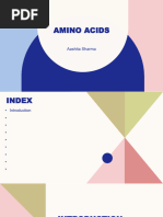 Amino Acids Classification Chart | PDF