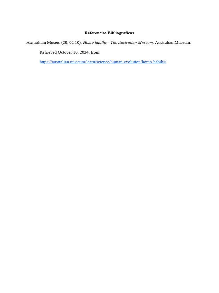 Referencias Bibliograficas | PDF