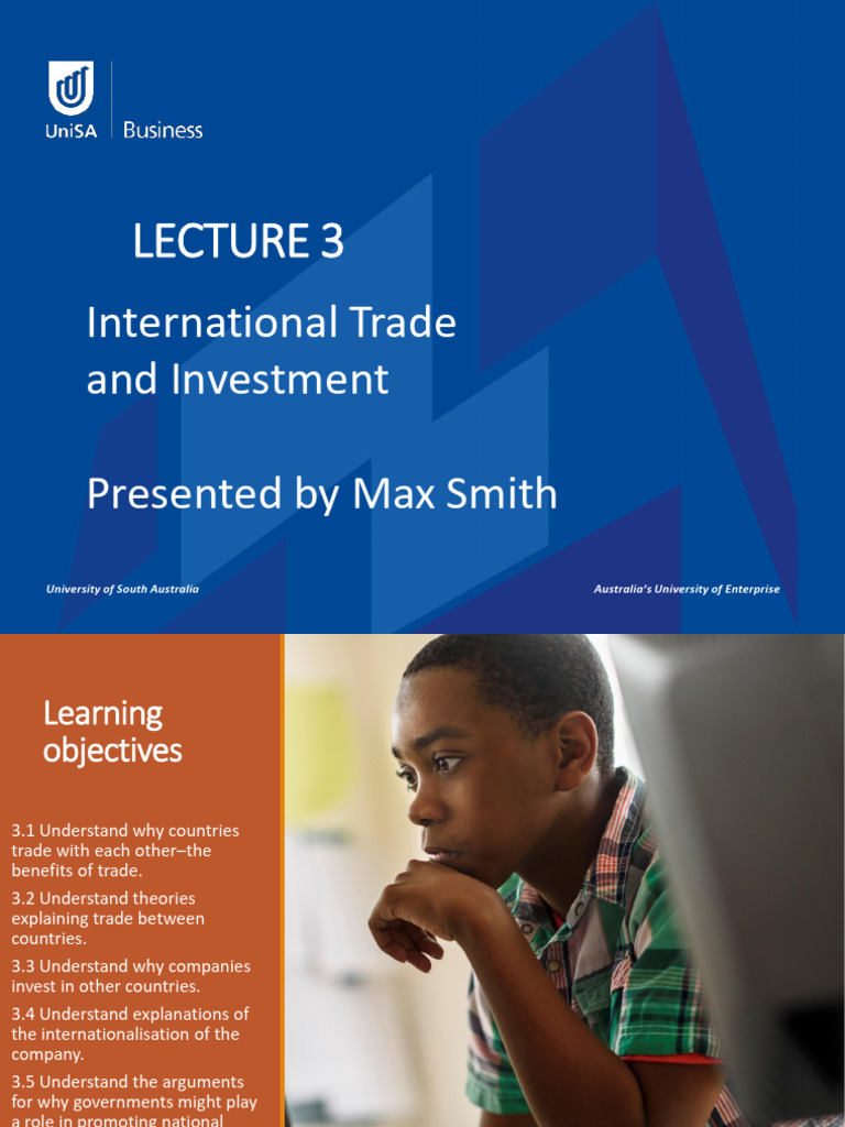Lect_03-intl-trade | PDF | Comparative Advantage | Internationalization