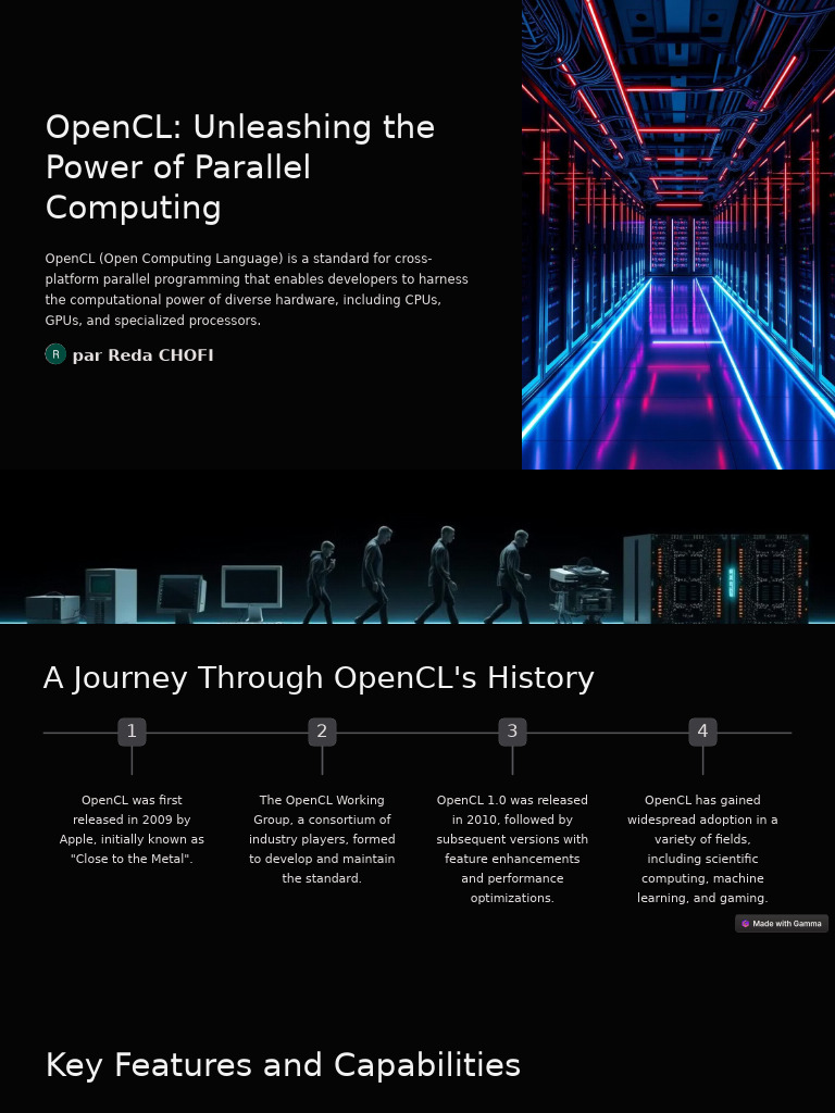 OpenCL Unleashing The Power of Parallel Computing | PDF | Graphics Processing Unit | Software ...