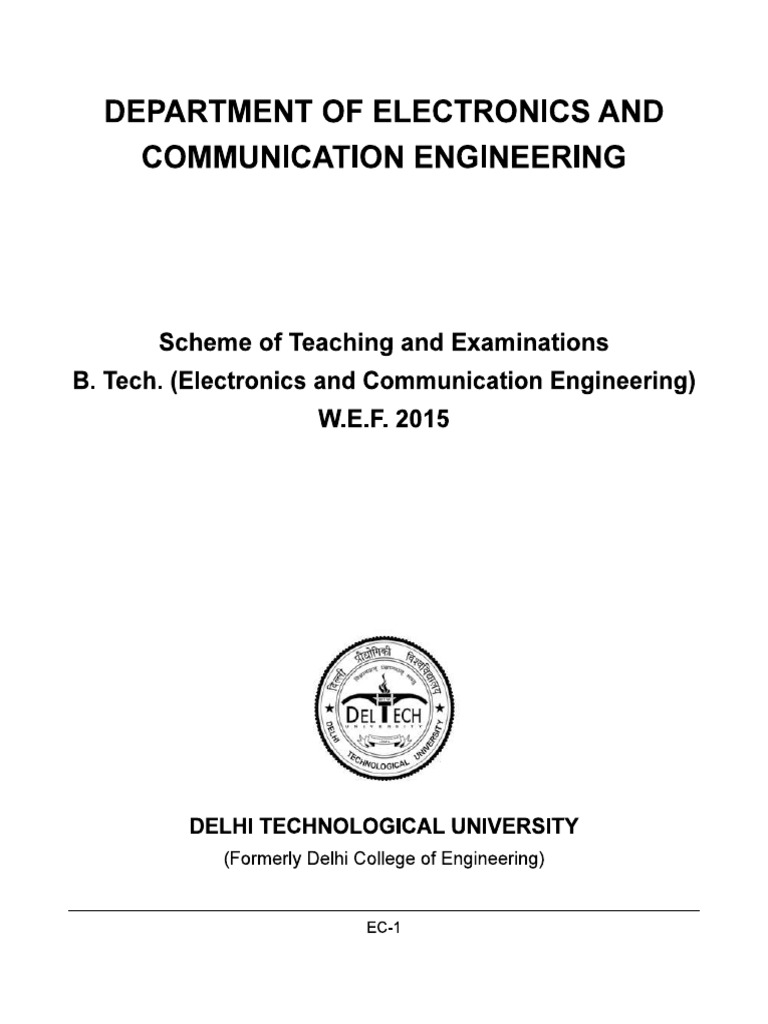 Syllabus Ece | PDF